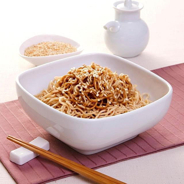 A-Sha Dry Noodle Tainan Noodle Sesame Paste Sauce - Weee!