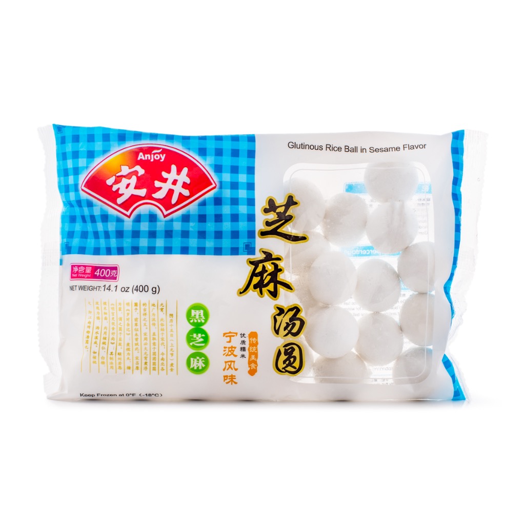Weee! - Anjoy Glutinous Rice Balls with Black Sesame, Frozen