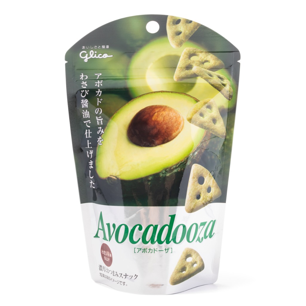 Weee! - Glico Cheeza Cheese Crackers, Avocado Flavor