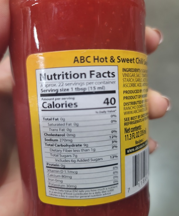 ABC Hot and Sweet Chili Sauce - Weee!