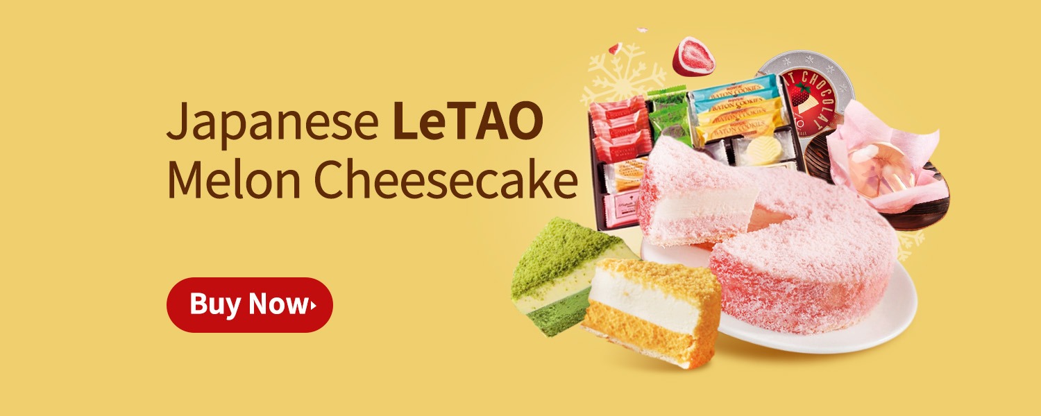 Japanese LeTao melon cheesecake