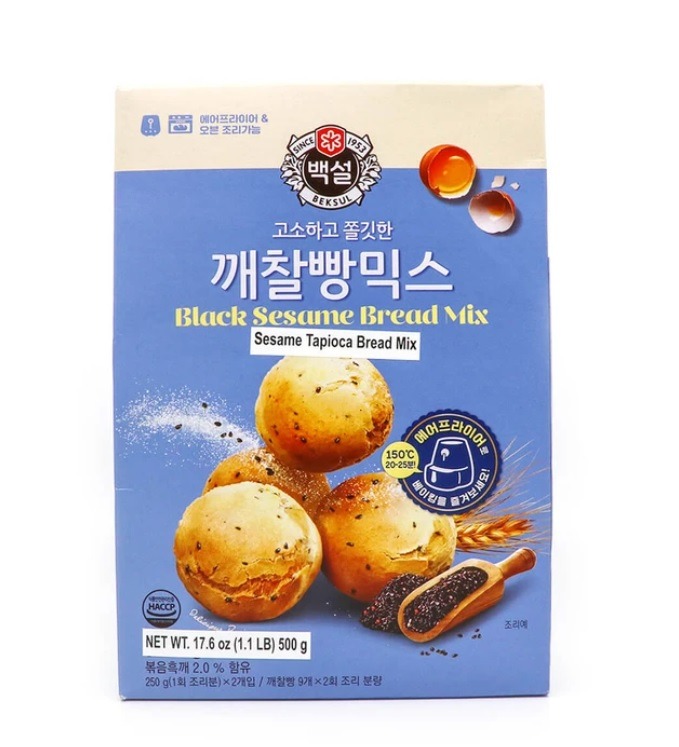 CJ Beksul Black Sesame Tapioca Bread Mix - Weee!