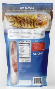 NETUNO Caribbean Whole Red Snapper, Gilled, Gutted and Scaled - Weee!