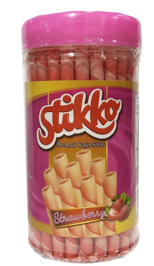 Weee! - Stikko Wafer Sticks Strawberry Flavor