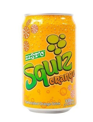 Zesto Squiz Orange Carbonated Juice Drink - Weee!