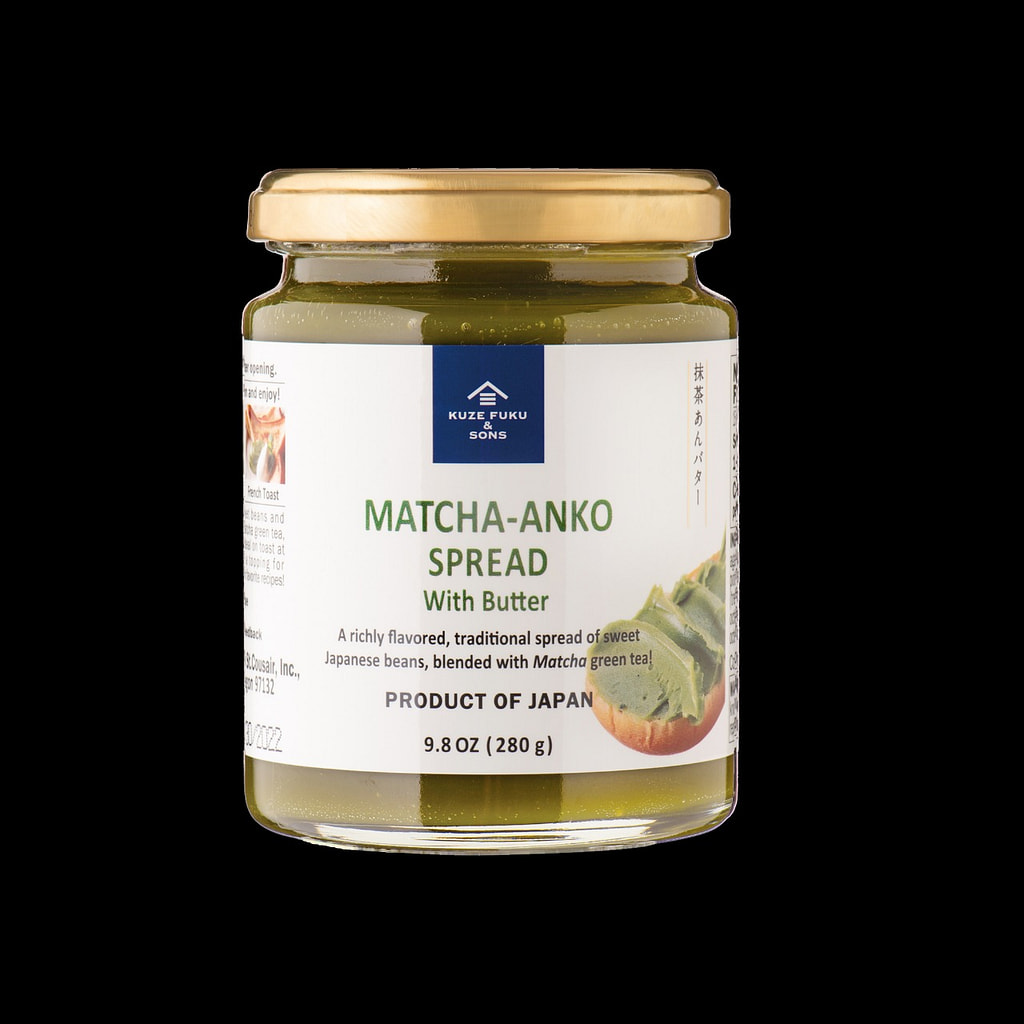 Kuze Fuku & Sons Matcha Anko Spread With Butter - Weee!