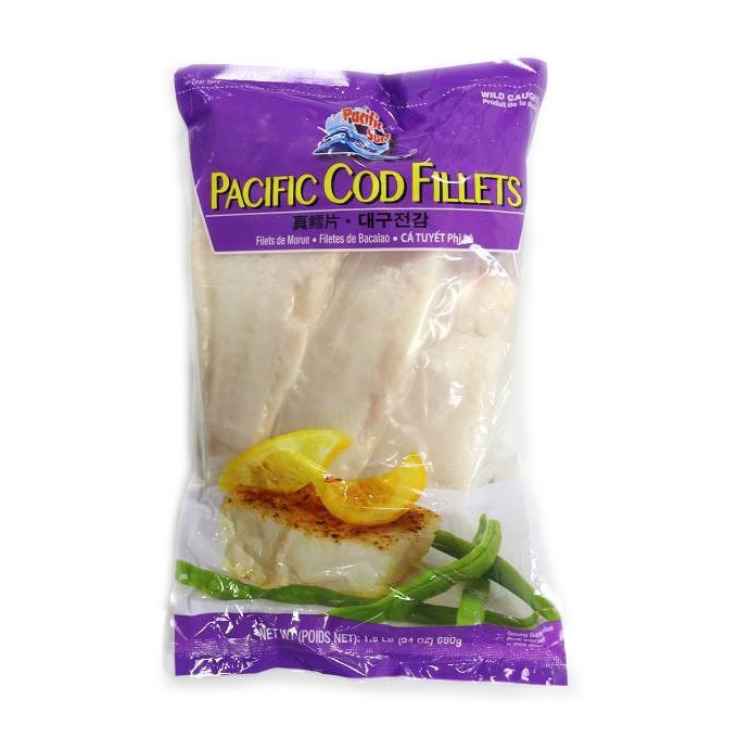 Weee! - Pacific Surf Pacific Cod Fillets, Frozen